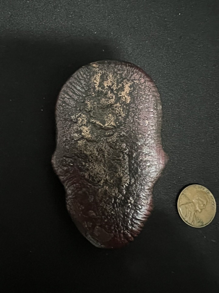 8-10oz. Hand Poured 999 Copper Art Bullion 3D Skull HAND MADE FAST ...