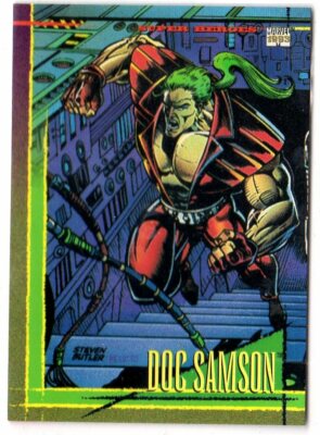 Doc Samson/1993 Skybox Marvel Trading Card(Super Heroes) | eBay