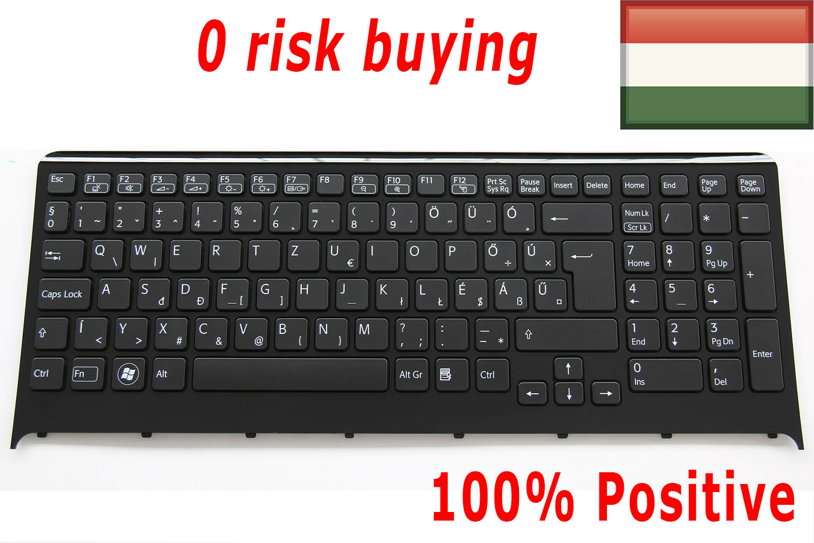 Hungarian HU Keyboard for Sony Vaio PCG-81312M VPC-F24M1E VPCF21Z ...
