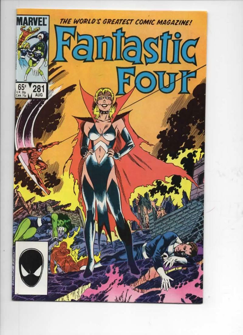FANTASTIC FOUR #281 VF/NM Hate Monger, Byrne 1961 1985 Marvel, more FF ...