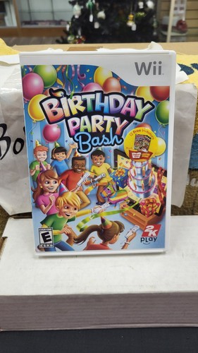 CIB BIRTHDAY PARTY BASH NINTENDO WII VIDEO GAME COMPLETE IN BOX | eBay