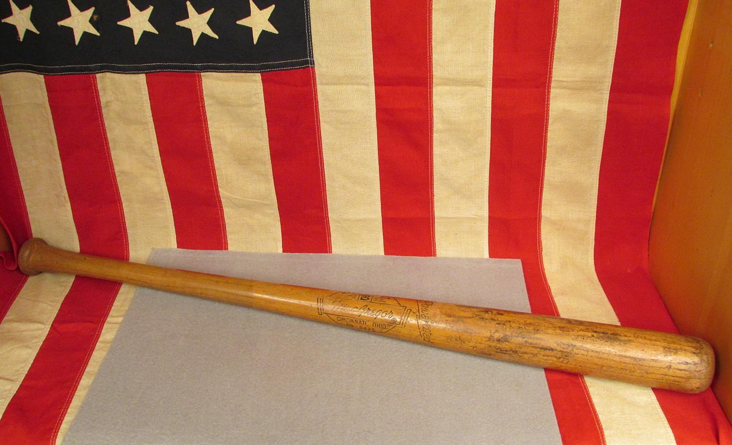 Vintage MacGregor Wood Baseball Bat Henry Hank Aaron Model No.S425 Nice ...