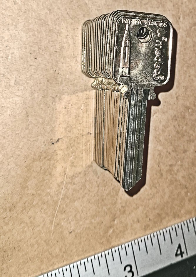 2 x new Medeco blank uncut square headed keys, for 1 price | eBay