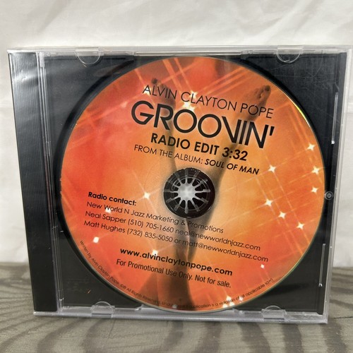 Alvin Clayton Pope : Groovin’ - Radio Edit Promotional CD NEW & SEALED | eBay