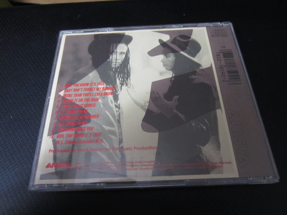 Girl You Know It's True by Milli Vanilli (CD, 1989) | eBay