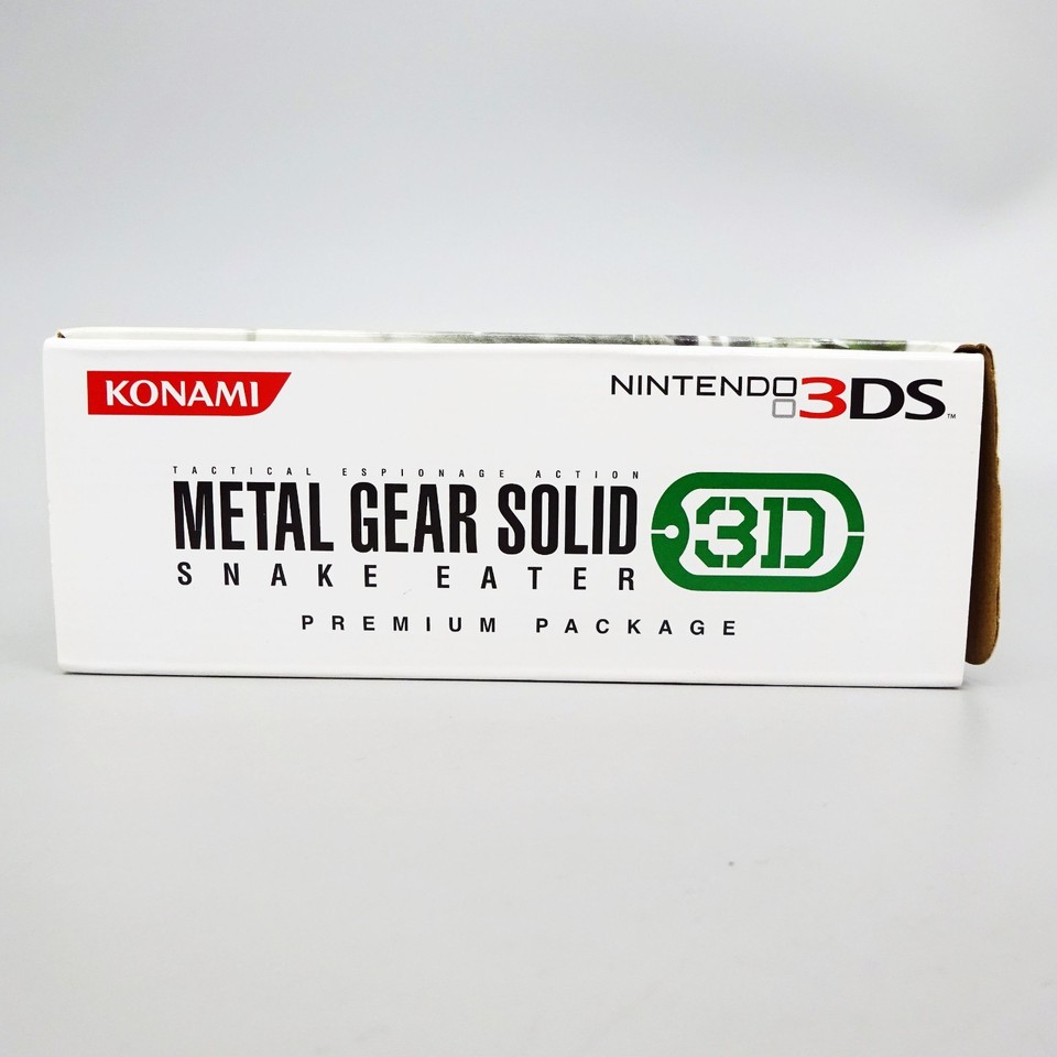 Nintendo 3DS Metal Gear Solid Snake Eater Premium Package Console ...