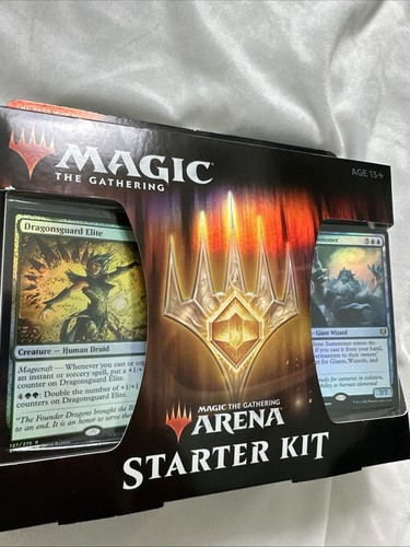 MTG Magic Arena Starter Kit 2021 Factory Sealed Foil Dragonsguard Elite ...