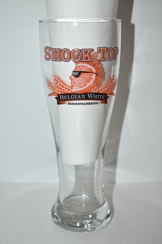 Shock Top Brewing Company Belgian White Tall Pilsner Glass | eBay