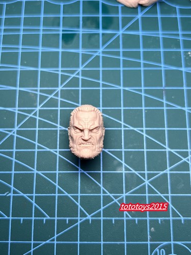 1:6 Old Wolverine Logan Angry Head Sculpt For 12" Male Action Figure ...