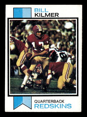 Bill Kilmer 1973 Topps #499 Washington Redskins GD | eBay