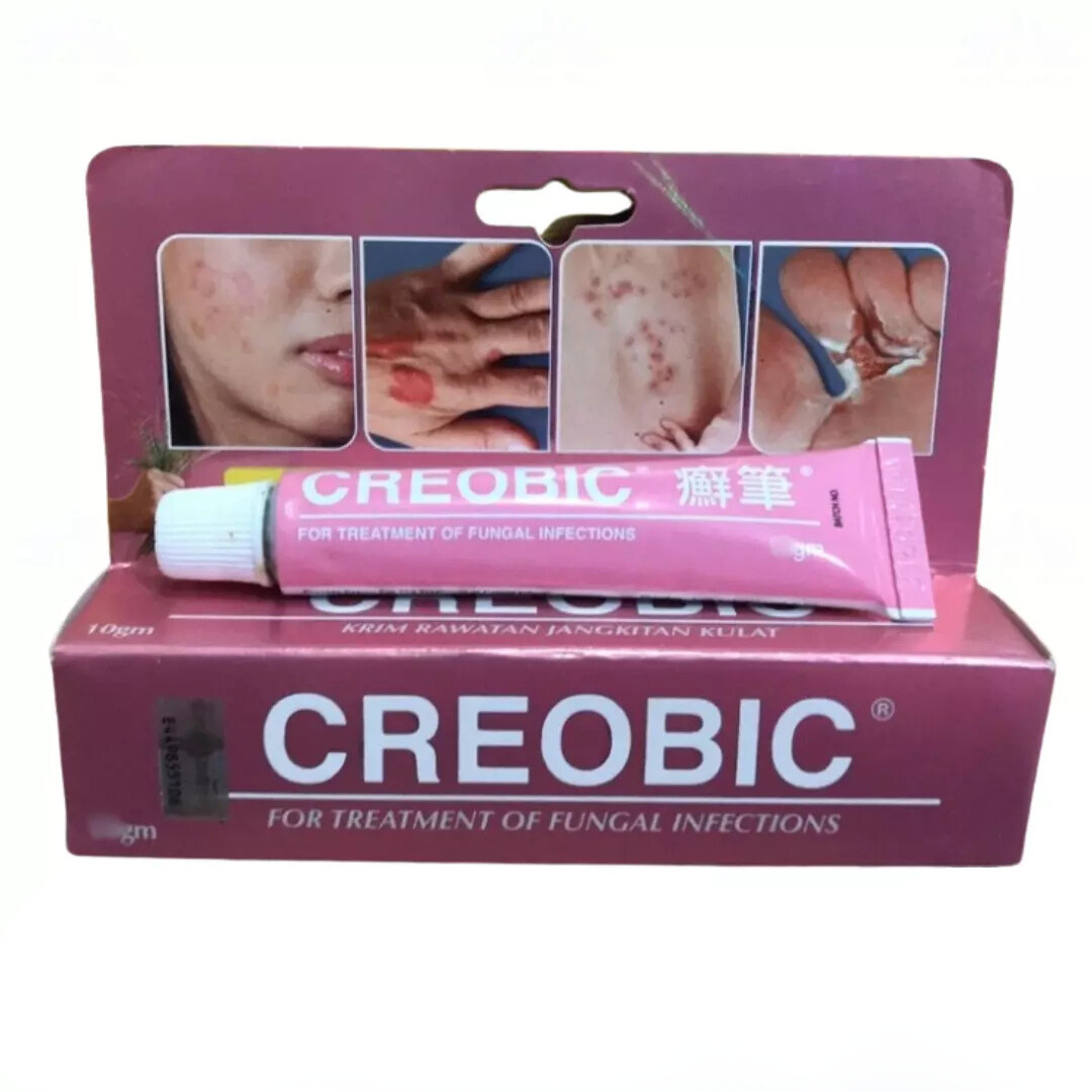 1 X Creobic Treatment Cream 20g Cure Skin Ringworm Parasites Itching ...