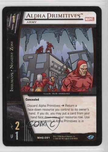 2006 VS System Marvel Heralds of Galactus Alpha Primitives (Army) #MHG ...