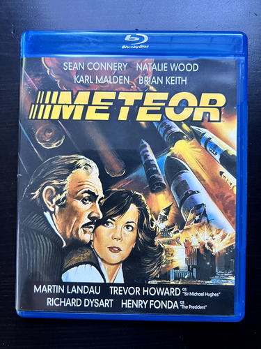 Meteor 1979 Sean Connery OOP Kino Lorber Blu Ray LIKE NEW | eBay
