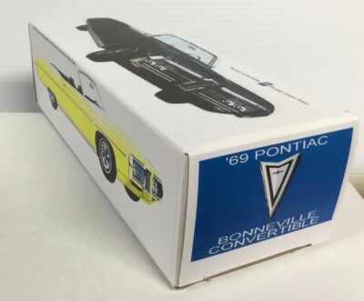 New 1969 Pontiac Bonneville Convertible Custom Dealer Promo Model BOX ...