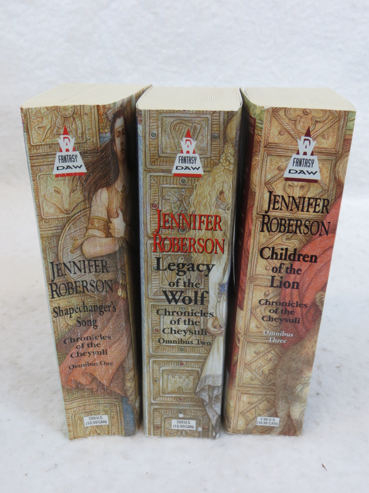 Lot of 3 Jennifer Roberson CHRONICLES OF THE CHEYSULI Daw Books Inc ...