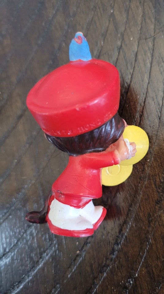 Vintage Monchhichi Sekiguuchi Monkey Marching Band Cymbal Player PVC ...