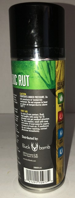 Buck Bomb Buc Rut Aerosol Model 200028 for sale online | eBay