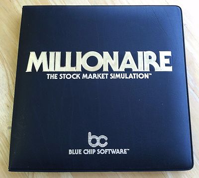 Millionaire by Blue Chip Software with 5.25 inch disk for Apple II+,IIe ...