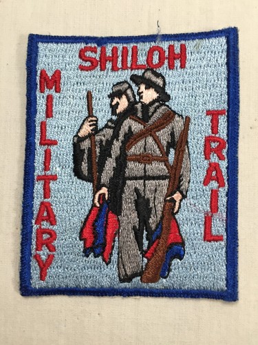Shiloh Military Trail fully embroidered glued BSA Trail Patch | eBay
