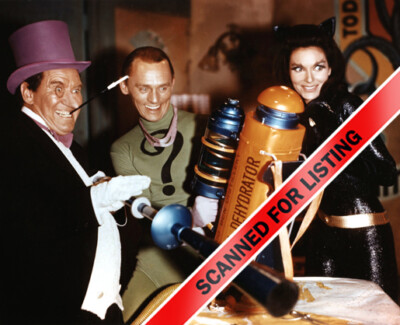 BATMAN 1966 movie Riddler Catwoman & Penguin 8x10 PHOTO #7953 | eBay