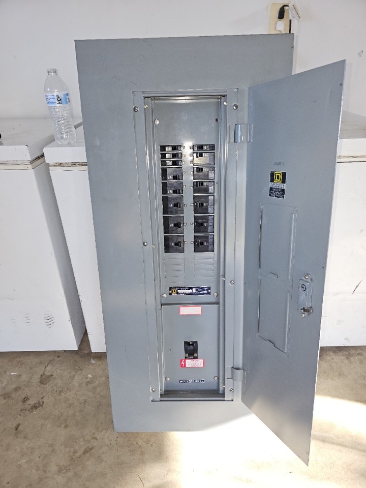 Square D NQOB542MK 225 Amp 120/240 V 3-Phase Panelboard – Complete w/ Breakers | eBay