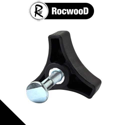 Universal Wing Nut & Bolt 8mm Fits Lawnmower Handles Triangular Head ...