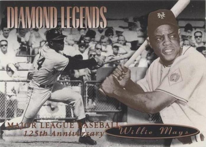 1994 Upper Deck All-Time Heroes - Diamond Legends Willie Mays #166 ...