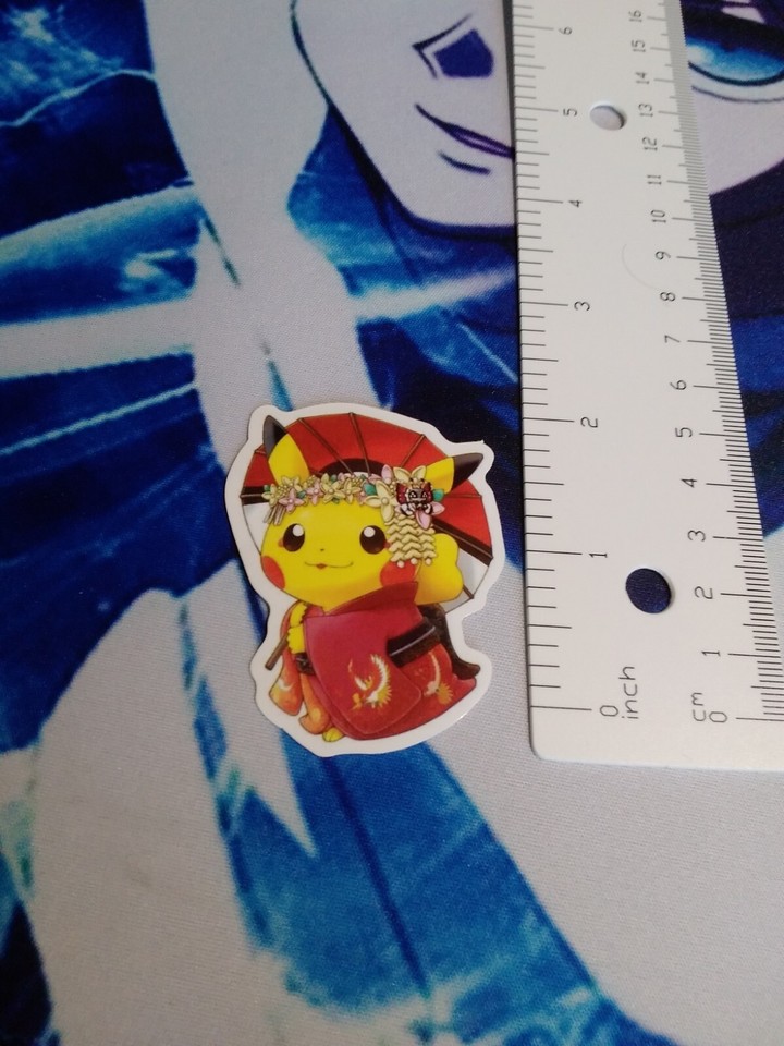Pokemon Pikachu vinyl Sticker | eBay