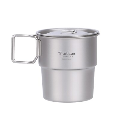 Titanium Cup Titanium Cup 300ML 300ml Backpacking Coffee Cup For ...