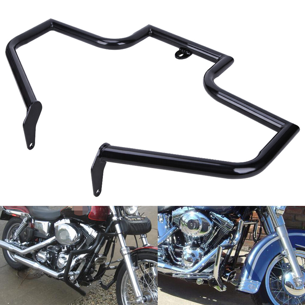 Highway Bars Engine Guard Crash Bar For Harley Heritage Softail Fatboy ...