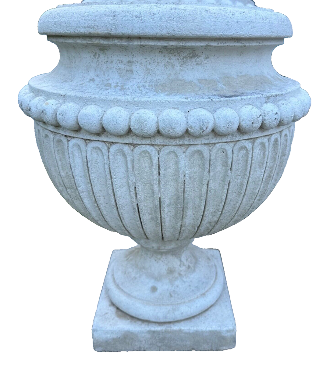 Concrete Grecian Urn Planter Base