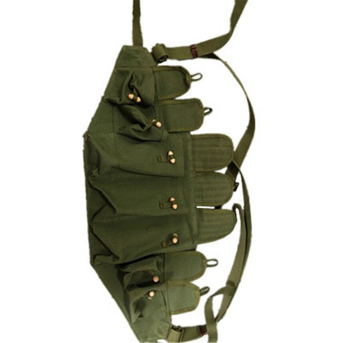 1pc Origina Vietanm War Chinese Type 56 Chest Rig Ammo Bandolier Pouch ...