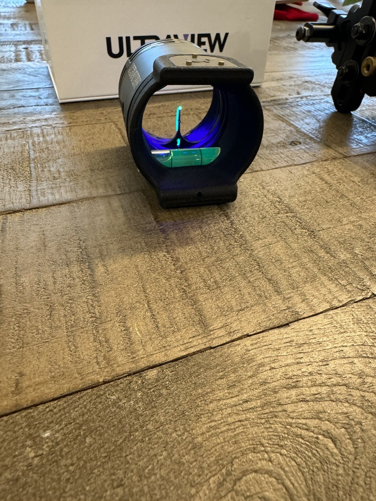 HHA TTR-4510 Bow Sight - Black With ULTRAVIEW UV3XL Single Pin Sight ...