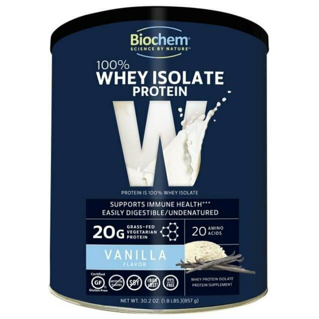Biochem Whey Isolate Protein Powder - 2011 (30.2oz) for sale online | eBay