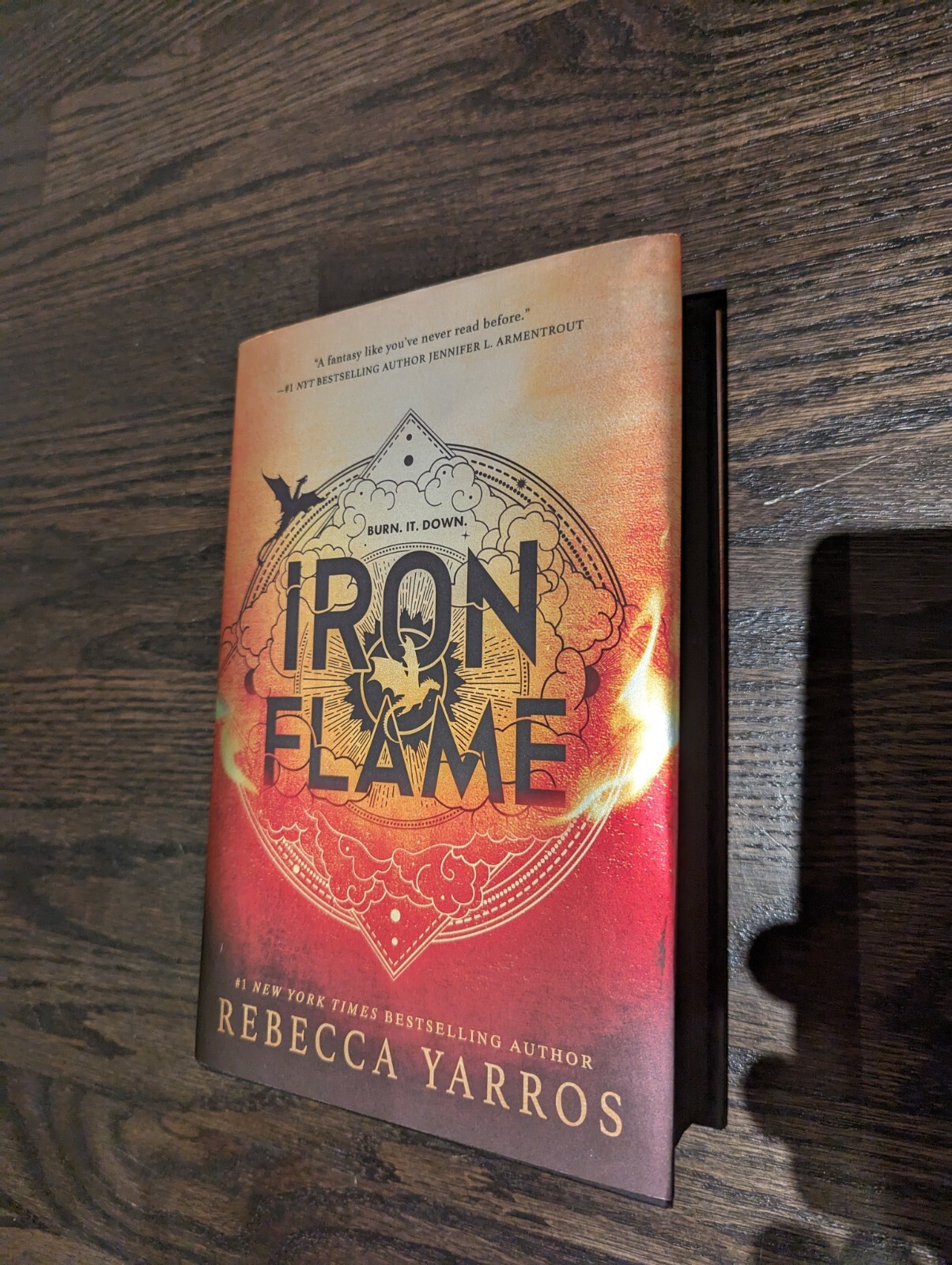 IRON FLAME Rebecca Yarros Empyrean Series First Edition Hardcover ...