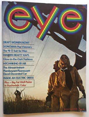 Eye Magazine Vol 1 #1 March 1968 Poster Eye Speak | eBay