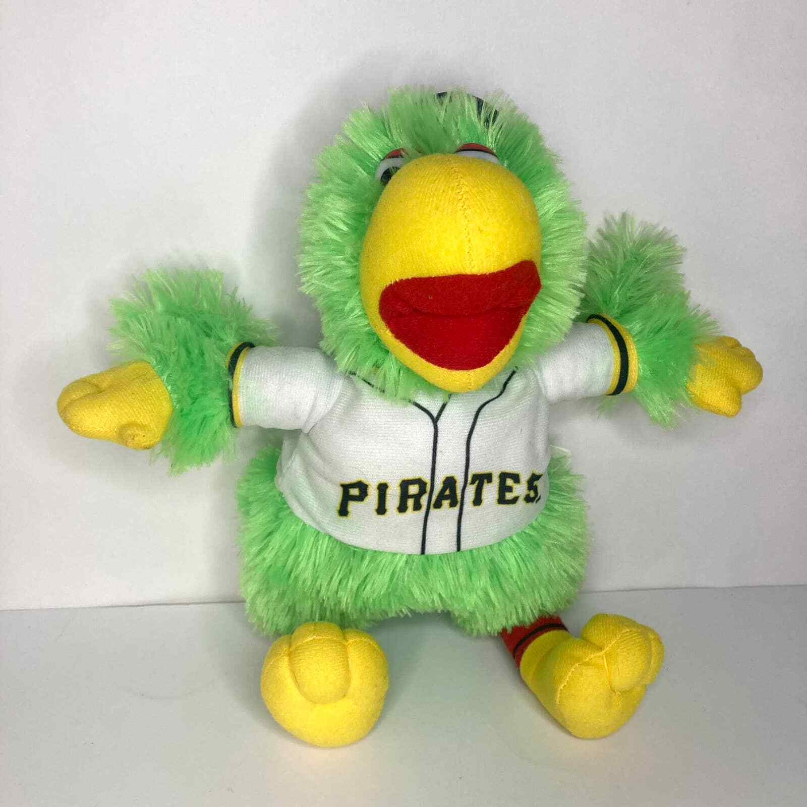 Pittsburgh Pirates Parrot Green Mascot Plush Doll 13" Thighmark AHN ...