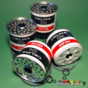 HDF296 4x CAV 7111-296 Delphi Diesel Engine Fuel Filter 7111296 R2132P ...
