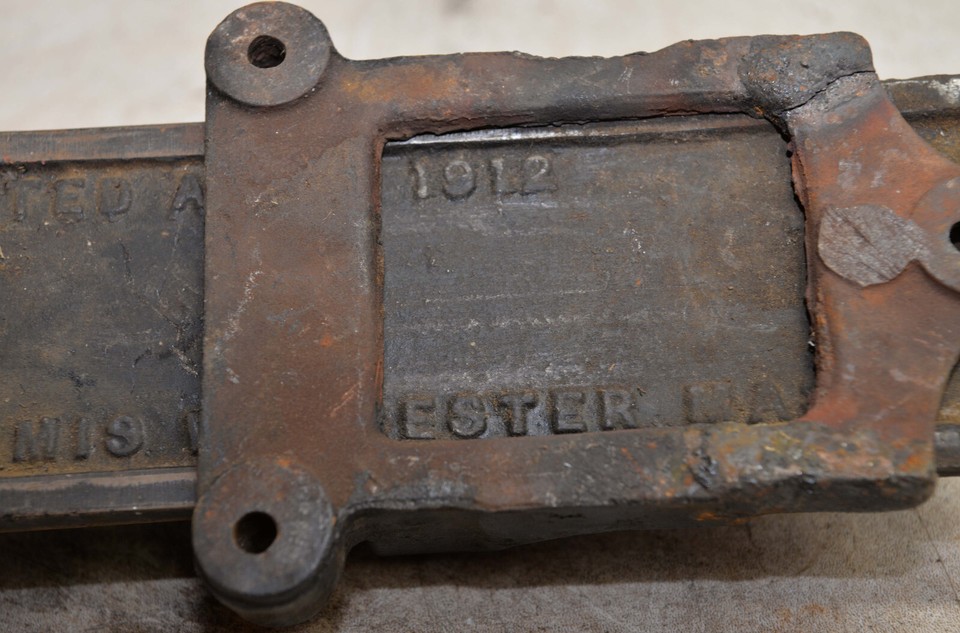 Vintage A L Bemis under bench screw vise patent 1912 collectible ...