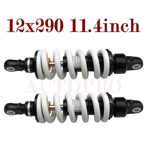 2x Rear Shock Absorber Spring 11.4"290mm For 200 250cc Quad ATV Quad ...
