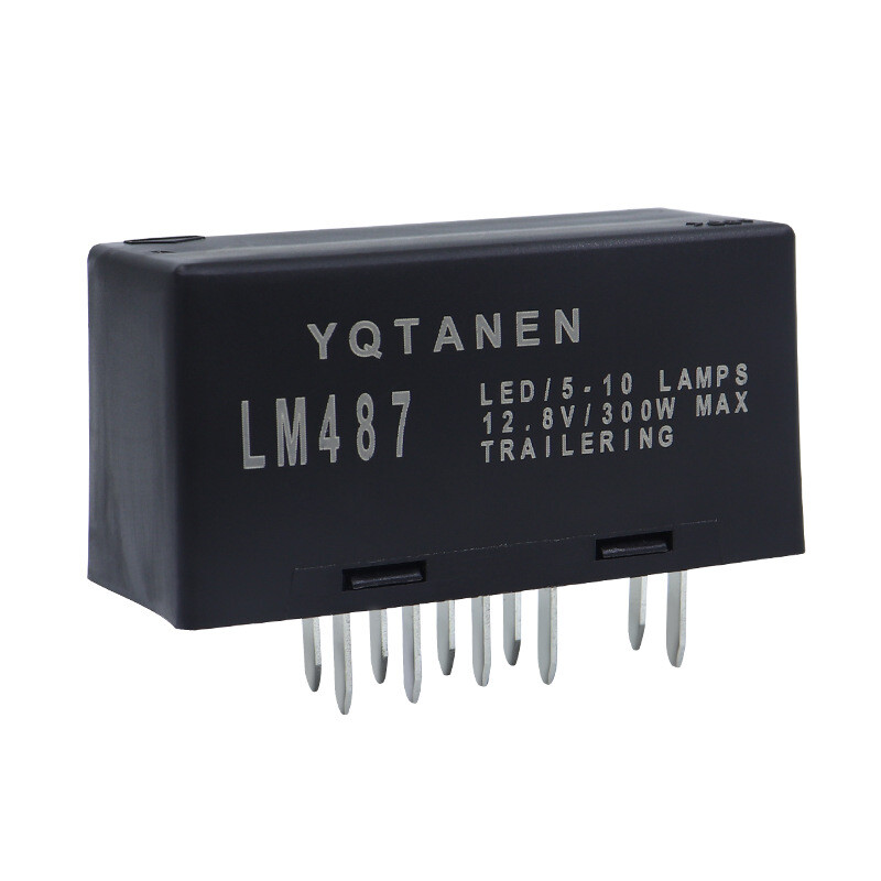 10 Pin 12V LED Flasher Relay Turn Signal Flash Controller OEM#15231201 ...