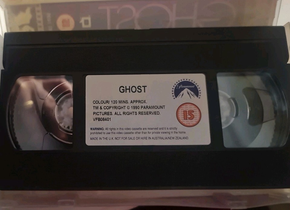 Ghost (VHS 1990) - Video Movie Tape | eBay UK