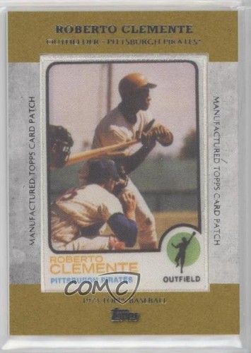 2013 Topps Manufactured Card Patch Roberto Clemente #MCP-15 Patch HOF ...