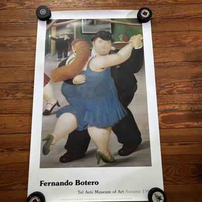 Art OIL PAINTING REPRO OF FERNANDO BOTERO Fat dance girl ON CANVAS 24 ...