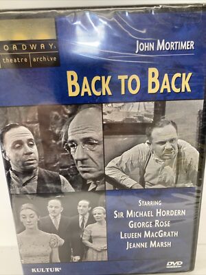 Back To Back Starring Jack Mortimer DVD 32031274792| eBay