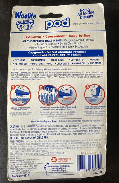 Woolite 850 Rug Stick Carpet Cleaner Item # Wol850 for sale online | eBay