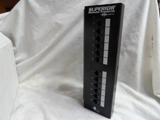 Superior Modular Products PP1288/110A5E Patch Panel 12 Port | eBay