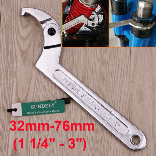 Latest 32mm-76mm(1 1/4"-3") Square End Adjustable Hook Pin Wrench C ...