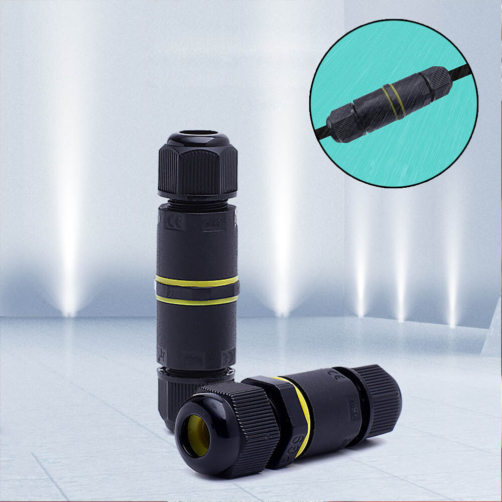 10pcs IP68 Waterproof Junction Box Case Electrical Cable Wire Connector ...