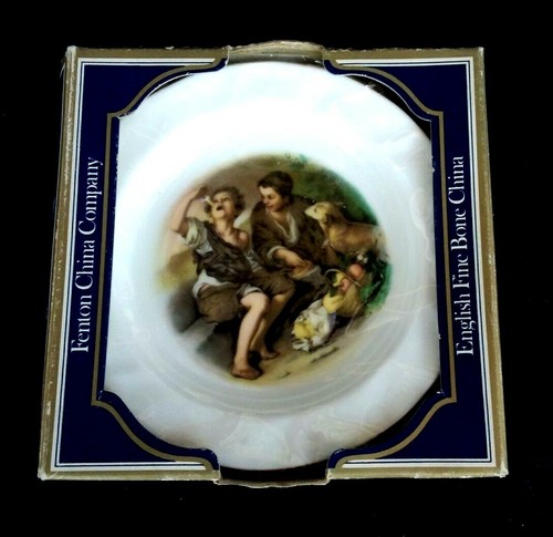 Fenton China Company Vintage Porcelain Mini Plates Collectors ...